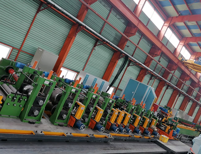 100x100mm High Speed HRC Automatic Tube Mill Square Tube Forming Machine