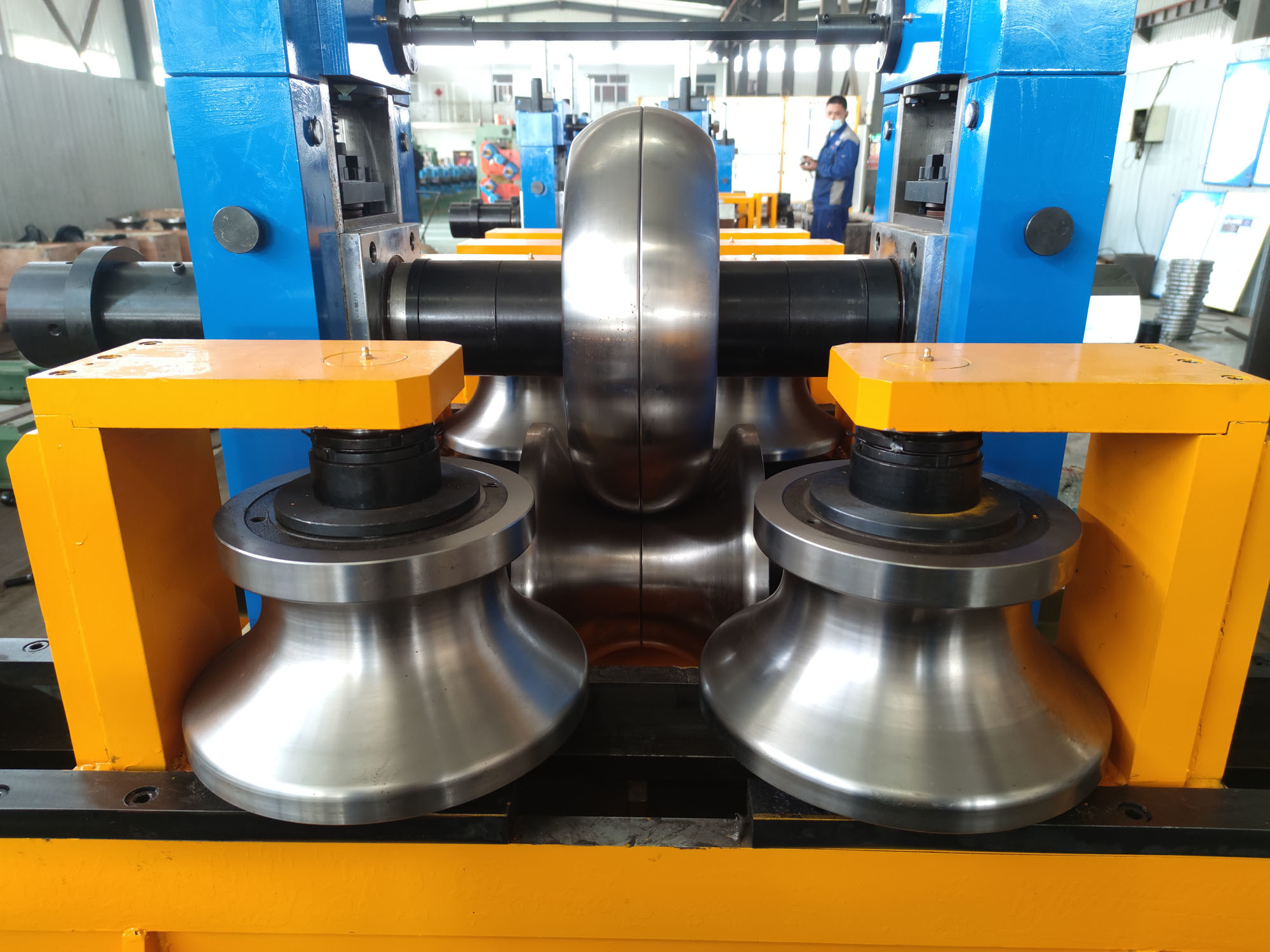 Precision Tube Mill Rolling Forming 76mm Round tube