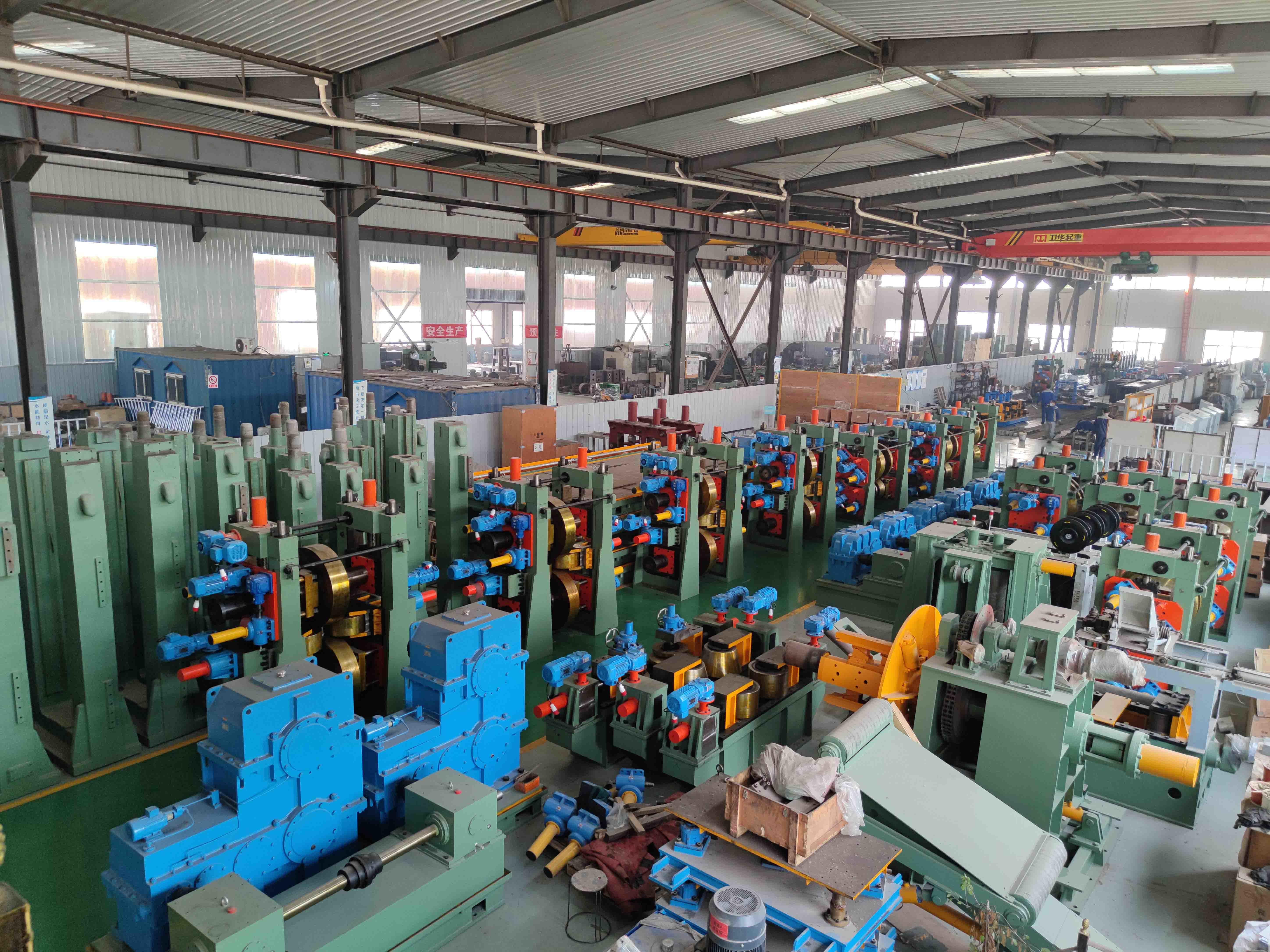 Carbon Steel Tube Mill Machine | 380V Pipe Forming
