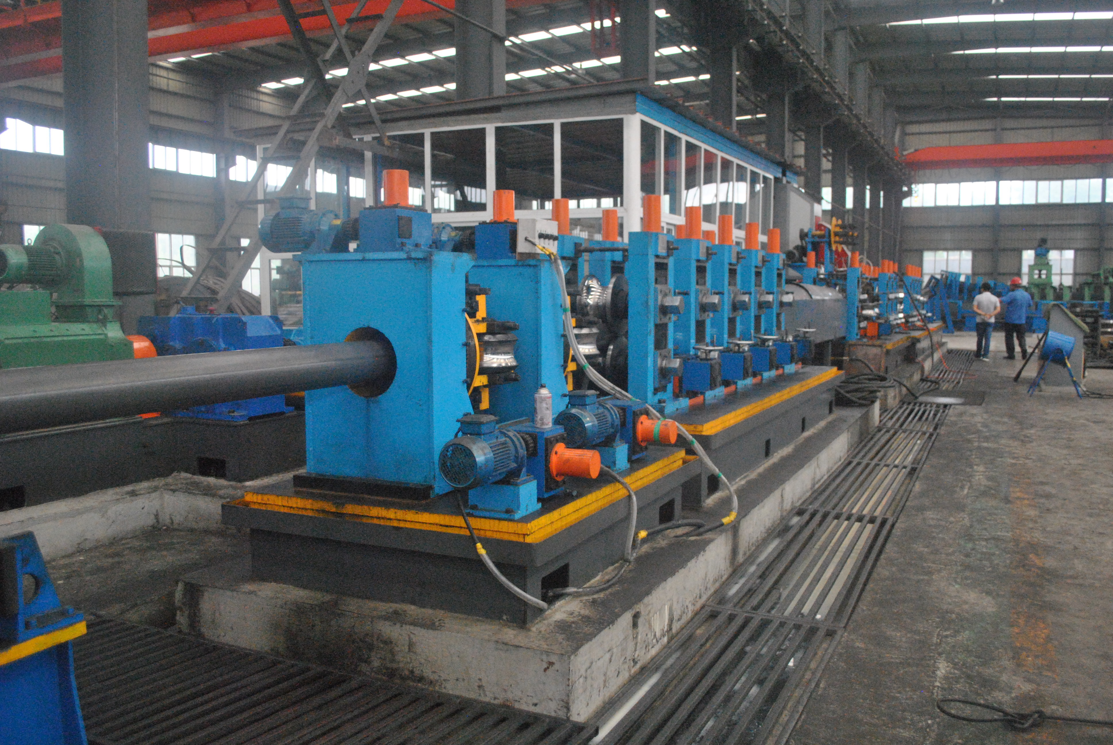 Full Automatic ERW Steel Pipe Production Line HG140